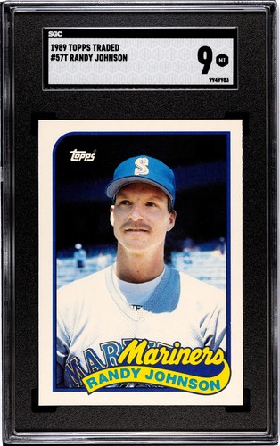 1989 Topps Traded RANDY JOHNSON #57T Graded SGC 9 *MINT* | eBay