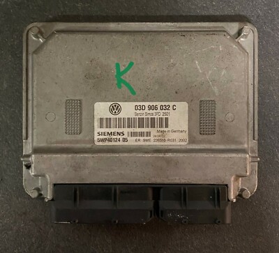 Calculateur moteur décodé VW 03D906032C 5WP40124 05 Simos 3PD 2501 | eBay