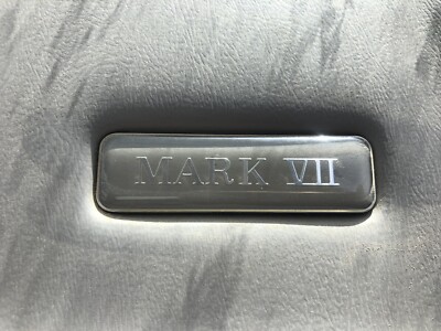 LINCOLN MARK VII BILL BLASS 87-92 1987-1992 DASH EMBLEM ORNAMENT " MARK ...