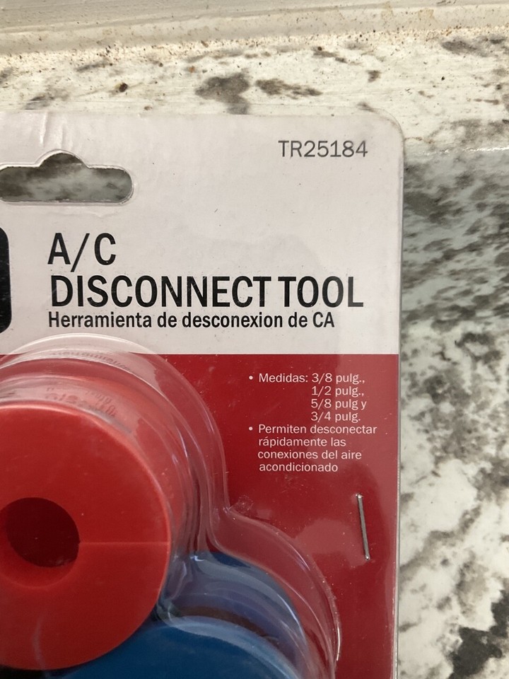 A/C Air Conditioning Spring Lock Coupler Quick Disconnect Tool Set ...