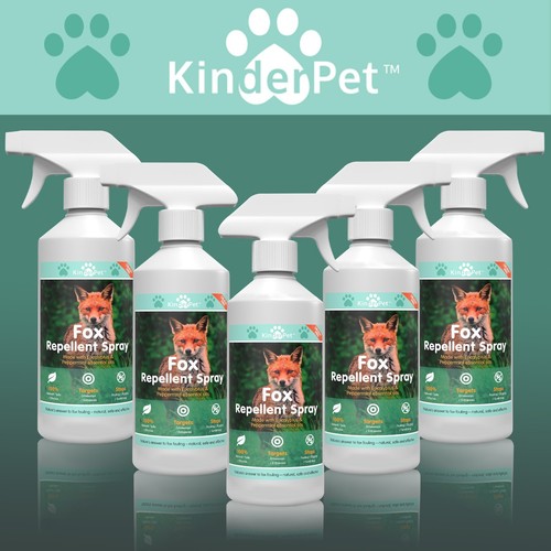 Fox Repellent STOP FOXES In Garden Humane Safe Fox Deterrent 500ml UK ...