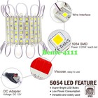 6 LED 5054 White Module Light Showcase Window Lamp Strip with Timing ...