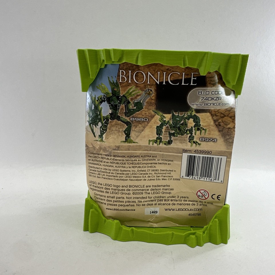 NEW Sealed Lego Bionicle Agori Tarduk (8974) 2009 Retired Building ...