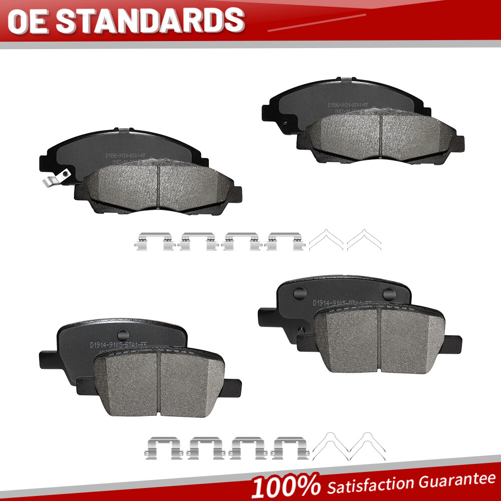 Front and Rear Brake Pads For Chevy Traverse Blazer Gmc Acadia Cadillac Xt5 Xt6 | eBay