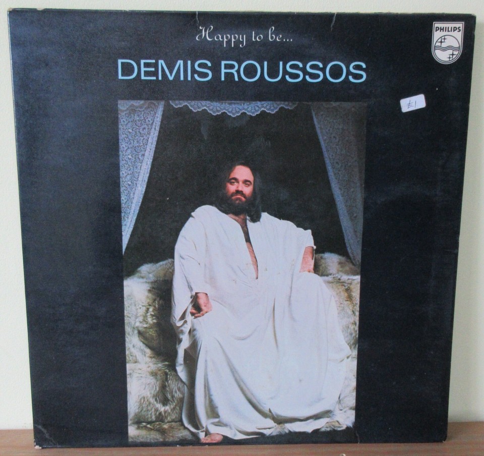 Demis Roussos – Happy To Be... - UK 1976 - Philips – 9101 027 - Vinyl ...