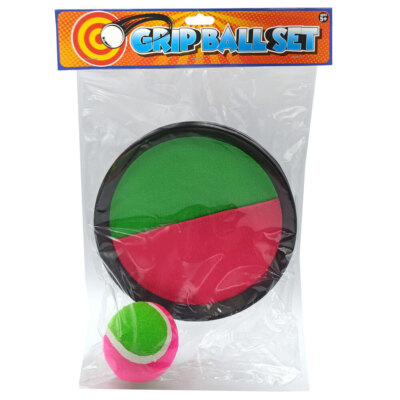 Grip Ball/18.5cm Pads Set 5y+ Kids/Children Catch Play Outdoor Game ...