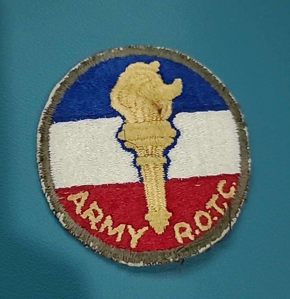 US Army ROTC Reserves Patch-Cut Edge-Snow Back-Off Uniform-Vintage* | eBay
