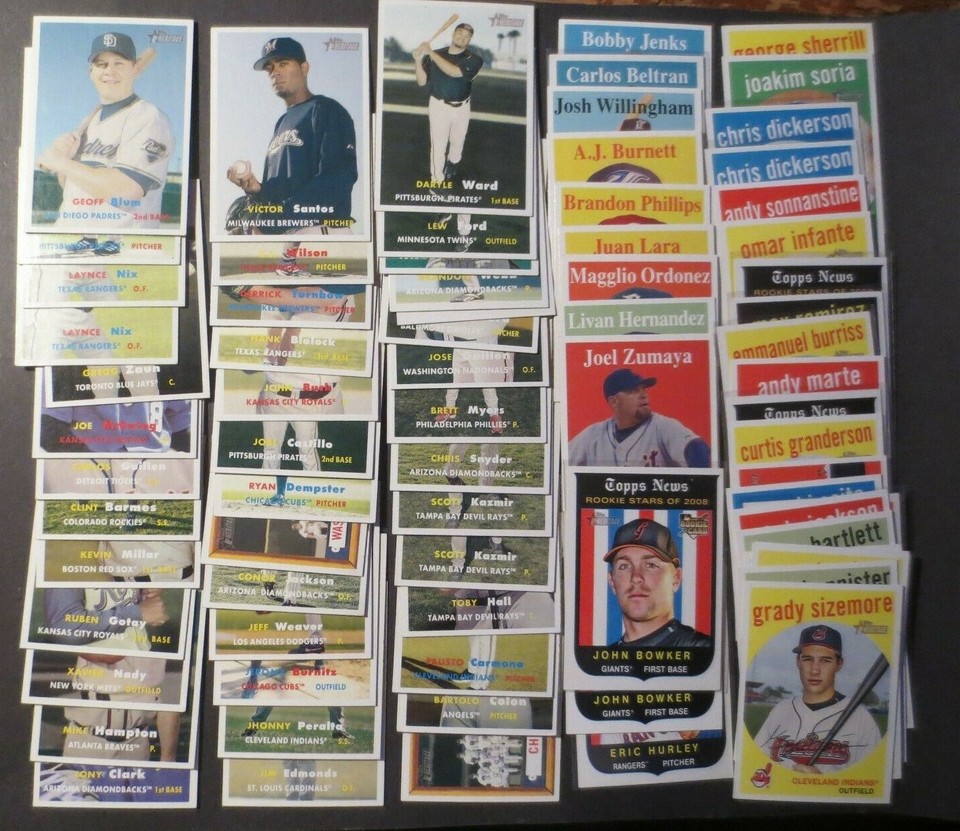 Pick From List 2002 2004 2005 2006 2007 2008 2018 Topps Heritage ...