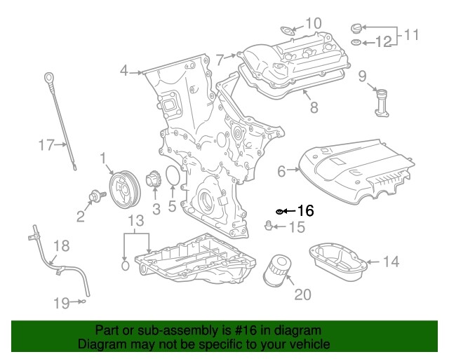 NEW GENUINE TOYOTA LEXUS SCION OEM ENGINE OIL DRAIN PLUG & GASKET SET ...