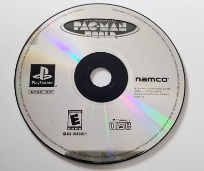 Pac-Man World PlayStation 1 Ps1 1999 Greatest Hits Disc Only Tested ...