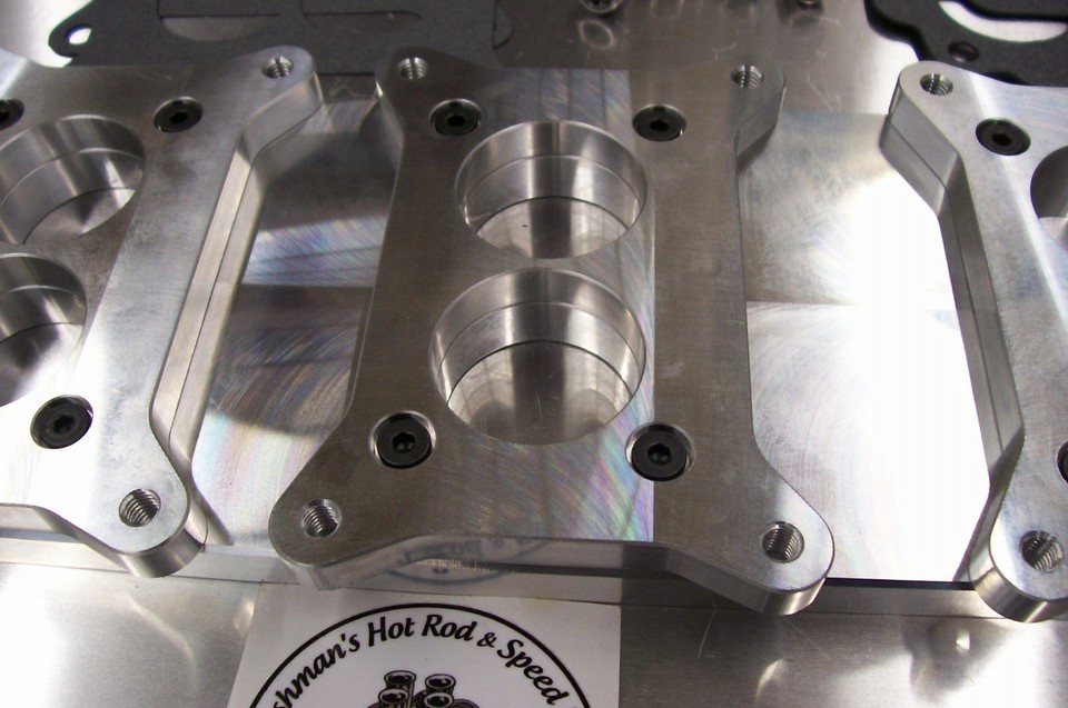 671 6-71 Blower Supercharger Adapter Six Pack Tri Power Holley Mopar ...