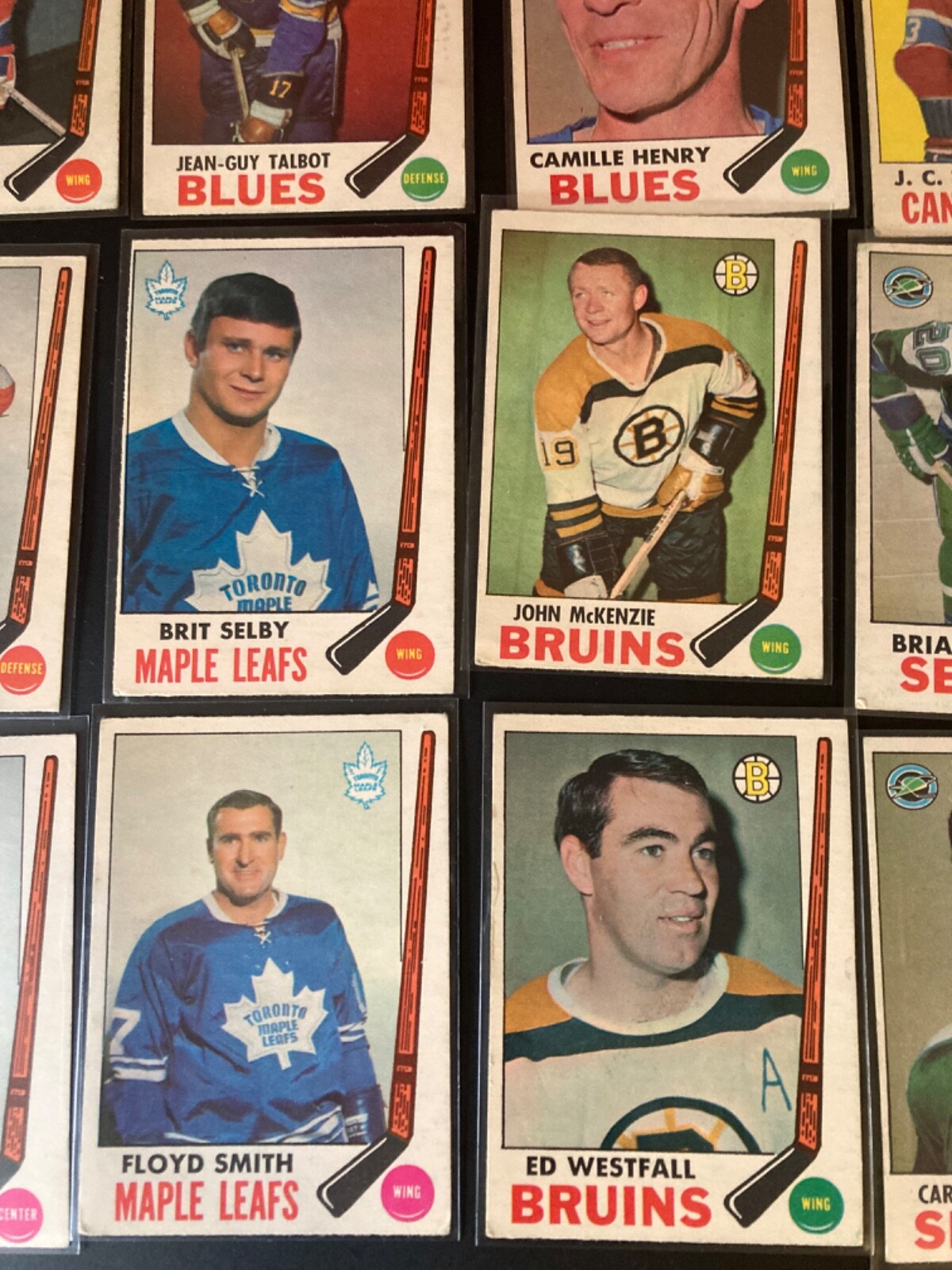 1969-70 O PEE CHEE 69-70 OPC NHL HOCKE Y CARDS, lot of 25, VG to Ex ...