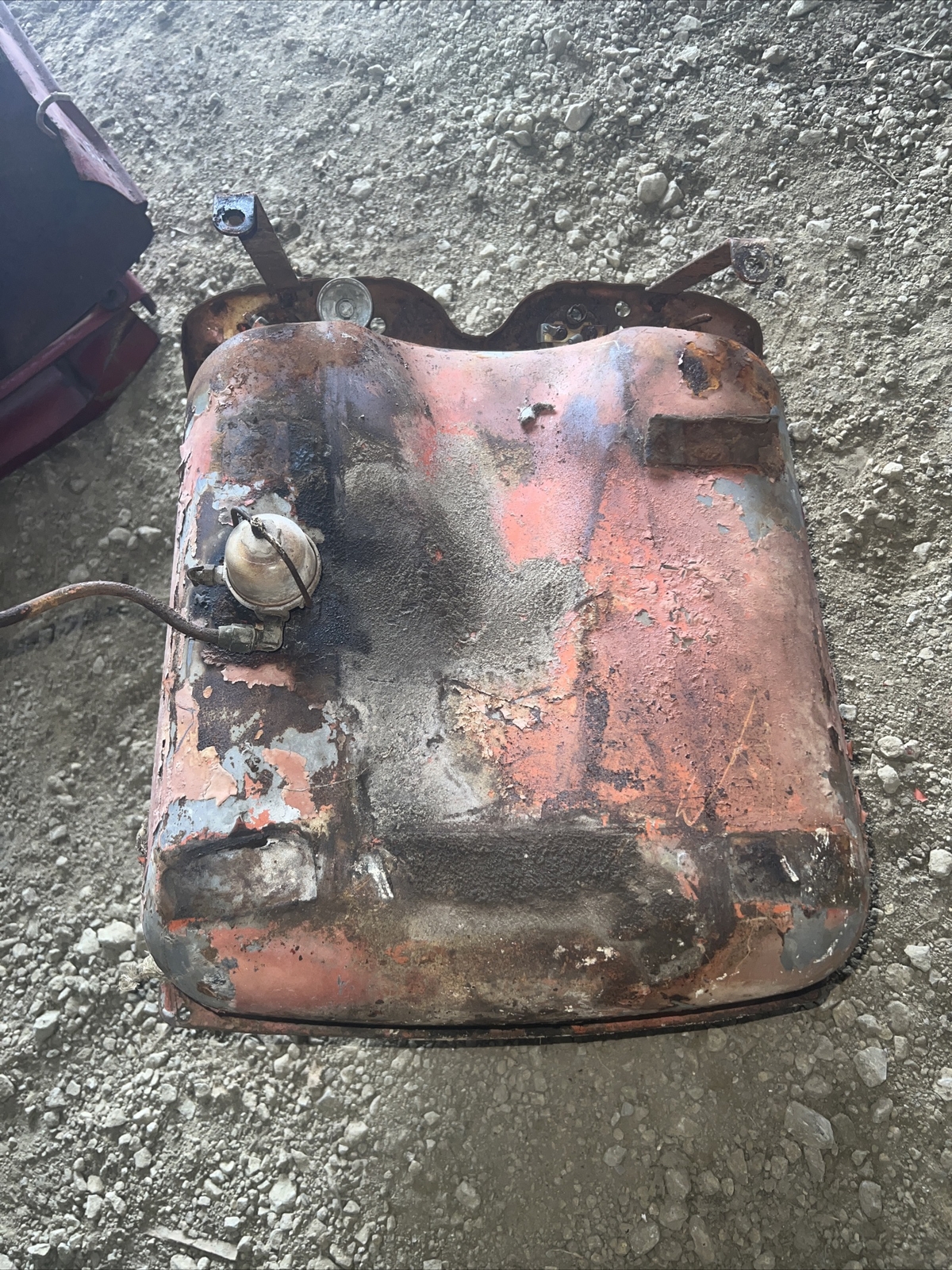 Case DC Tractor Gas Tank W/Dash Vintage Tractor | eBay