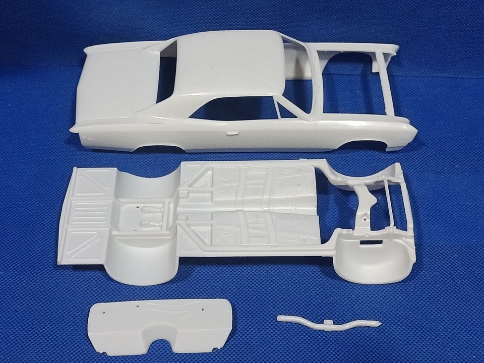🌟 Tubbed Body Shell & Frame 1967 Chevelle 1:25 Scl 1000s Model Car ...