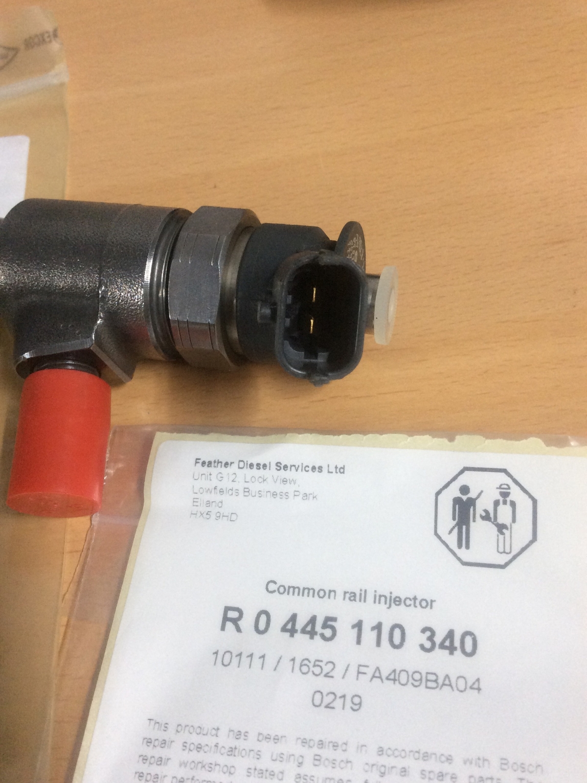 New Genuine BOSCH Fuel Injector Nozzle 0 445 110 340 Top German Quality ...
