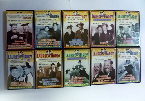 10 DVD LAUREL & HARDY LES PLUS GRANDS FILMS N° 40 À 49 CINÉMA COMIQUE ...