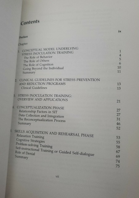 Psychology Practitioner Guidebooks Ser.: Stress Inoculation Training by ...
