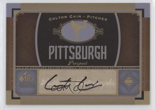 2012 SP Signature Edition Colton Cain #PIT9 Auto | eBay