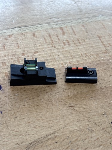 Fiber Optic Sight Set Thompson Center Hawken Renegade Muzzleloader TC ...