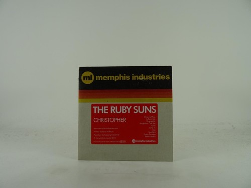 THE RUBY SUNS CHRISTOPHER (357) 10 Track Promo CD Album plus Card ...
