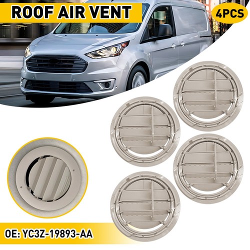Roof Headliner AC Heater Air Vents Grille For 15-24 Ford Transit YC3Z ...