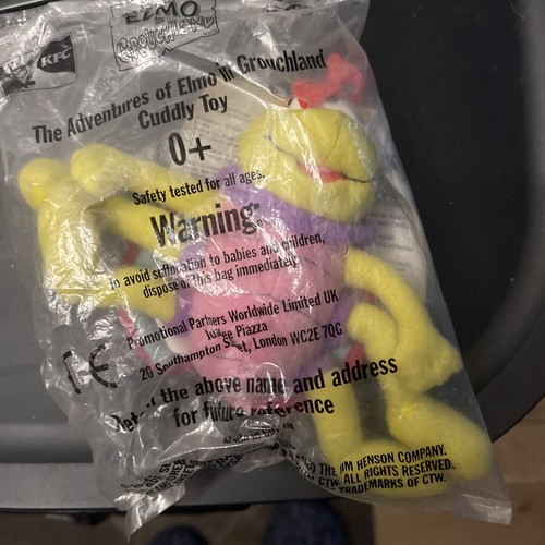 Sesame Street KFC Bug Elmo Soft Plush Toys Sealed | eBay UK