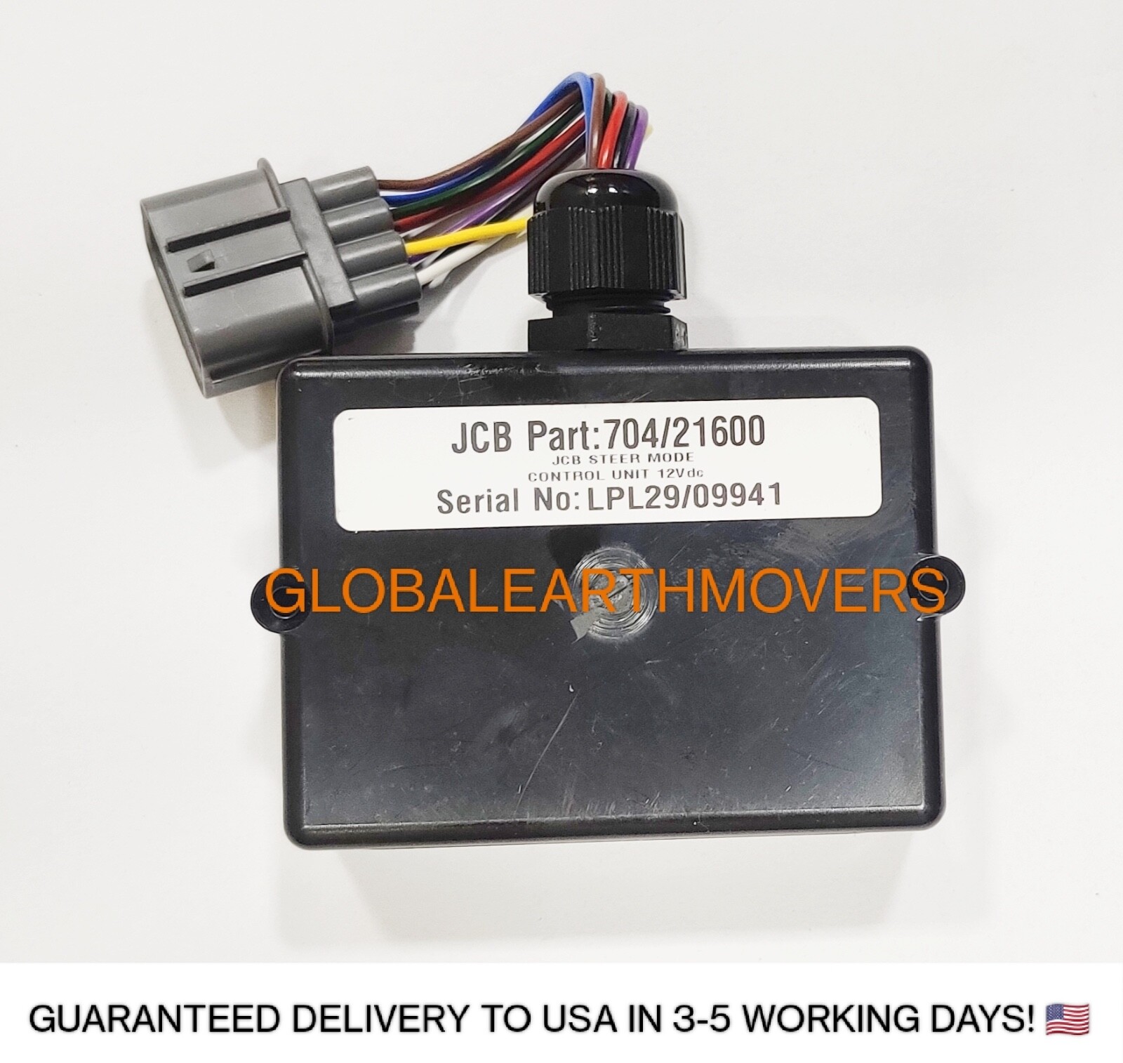 JCB 704/21600 Steering Relay Box - Black for sale online | eBay