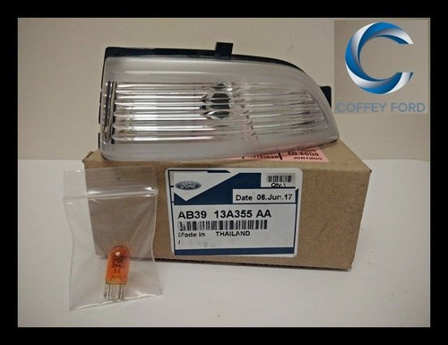 Genuine Ford PX & MKII Ranger Drivers Mirror Indicator Lamp Lens Right ...