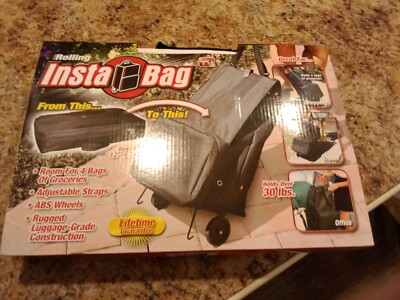 Insta Bag - Collapsible Compact Rolling Travel Bag Luggage | eBay