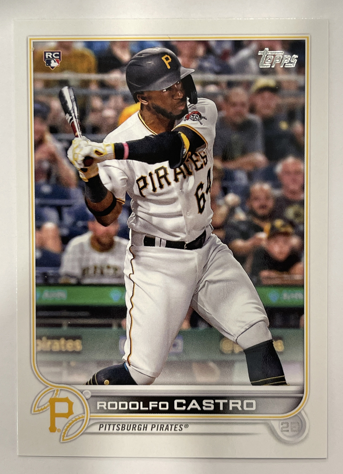 2022 Topps Series 1 Rodolfo Castro Rookie Card #85 Pittsburgh Pirates ⚾ ...