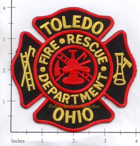Ohio - Toledo OH Fire Dept Patch Fire Rescue | eBay