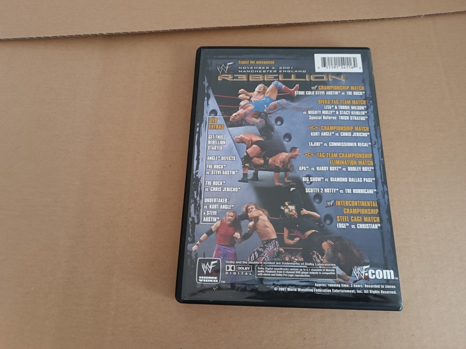WWF WWE Rebellion 2001 - Excellent condition | eBay