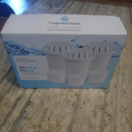 Invigorated Water - 3-Pack Alkaline Water Filter PH001 with 3-Pack ...