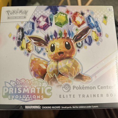 Prismatic Evolutions Pokemon Center Elite Trainer PC ETB Read ...