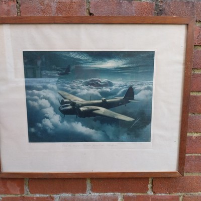 Frank Wootton Print "Over the Target Weather Favours the Blenheims ...