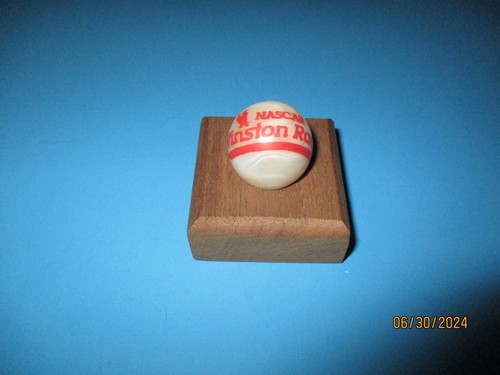 {Very Rare} 1995- 1998 NASCAR Winston Racing Marble With Wooden Display ...