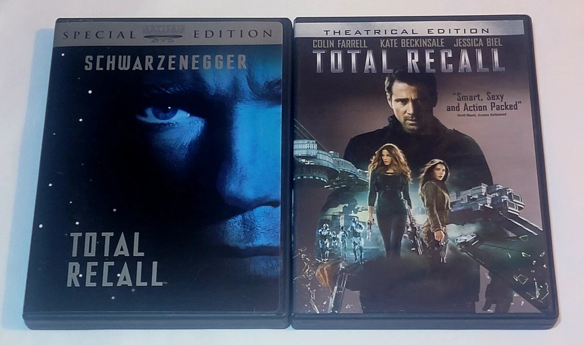 Total Recall 1990 Dvd Cover