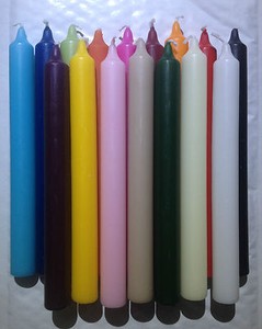 15 Non Drip Bistro Style Dinner Candles Approx 21cm Tall | eBay