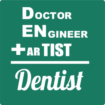 DOCTOR ENGINEER ARTIST = DENTIST STOREFRONT | Adhesive Vinyl Sign Decal ...