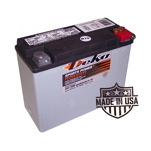 DEKA Sports Power ATV UTV Snowmobile Motorcycle Battery Etx-18l ETX18L ...