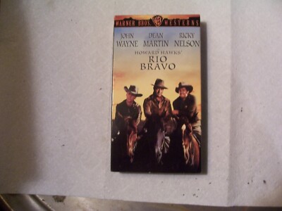 RIO BRAVO JOHN WAYNE DEAN MARTIN RICKY NELSON VHS TAPE | eBay
