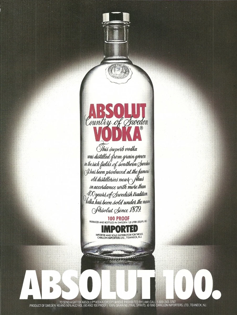 Absolut Vodka Logo Font