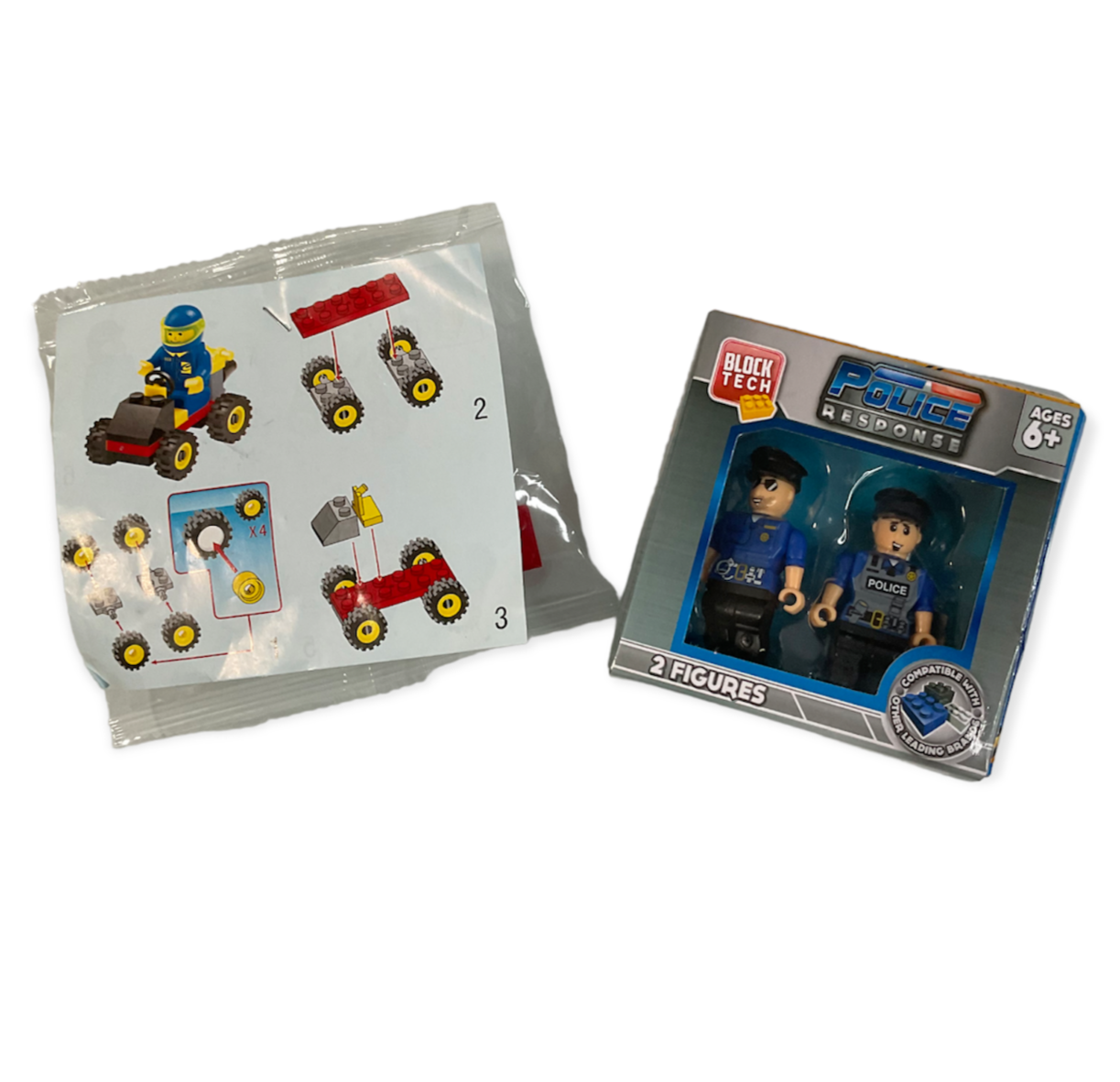 Block Tech Police Response Building Blocks Vehicle Companion Super Car ...