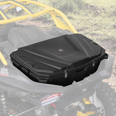 KEMIMOTO 3-IN-1 UTV Rear Cargo Storage Box Trunk Bed for Can-Am ...