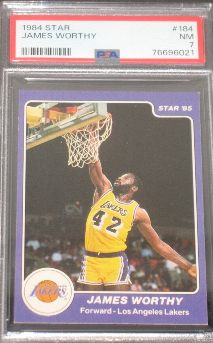 1984-85 Star - #184 James Worthy for sale online | eBay