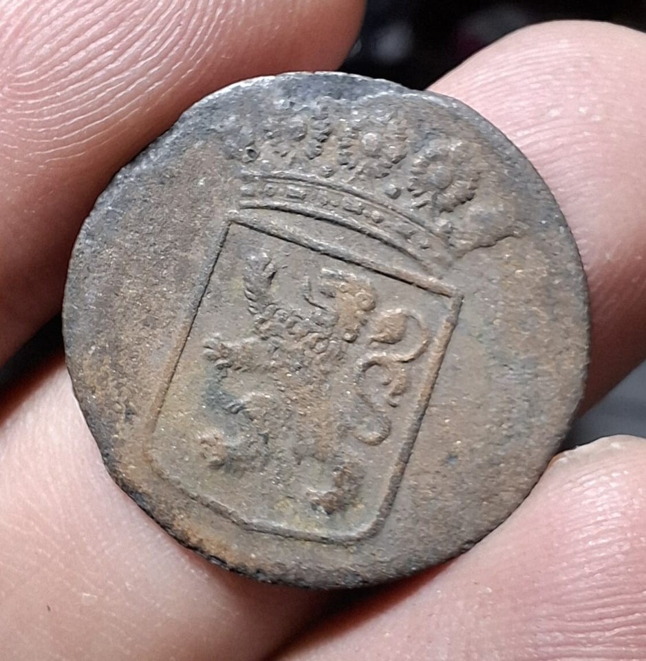 Dutch Netherlands Colonial VOC 1726 Holland NewYork Penny Nice ...