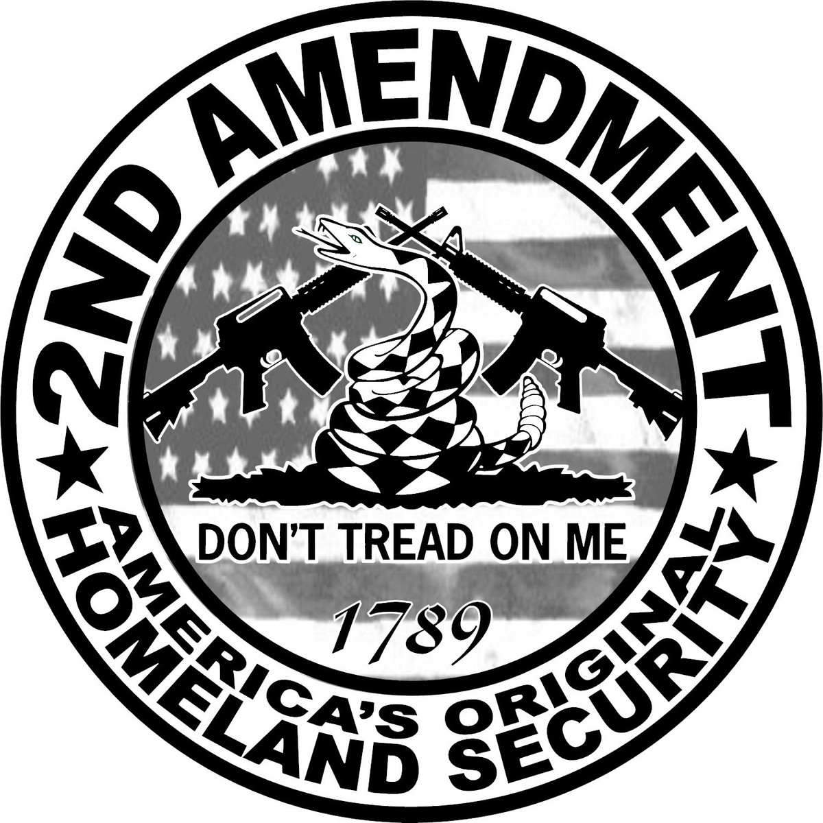 2nd Amendment Car Stickers