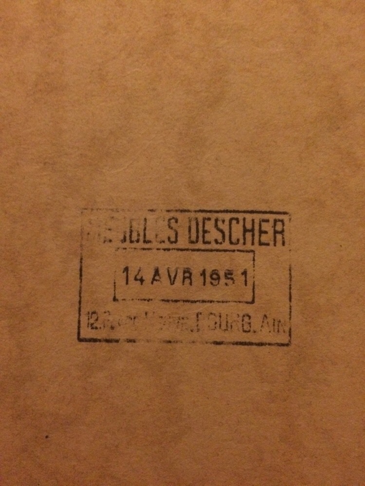 The Styles L'Art Old IN NEW -TRIXIE UPHOLSTERY 1951 Furniture Descher ...