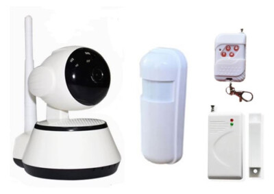 Complete Smart Security Alarm System with Camera + Remote Sensors ...