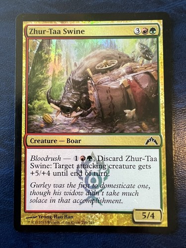MTG | Zhur-Taa Swine | Gatecrash | Common | Foil | eBay Australia